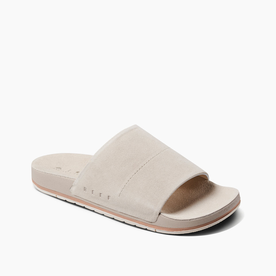Men's Suede Ojai Two-Bar Slide in Oat | REEF®