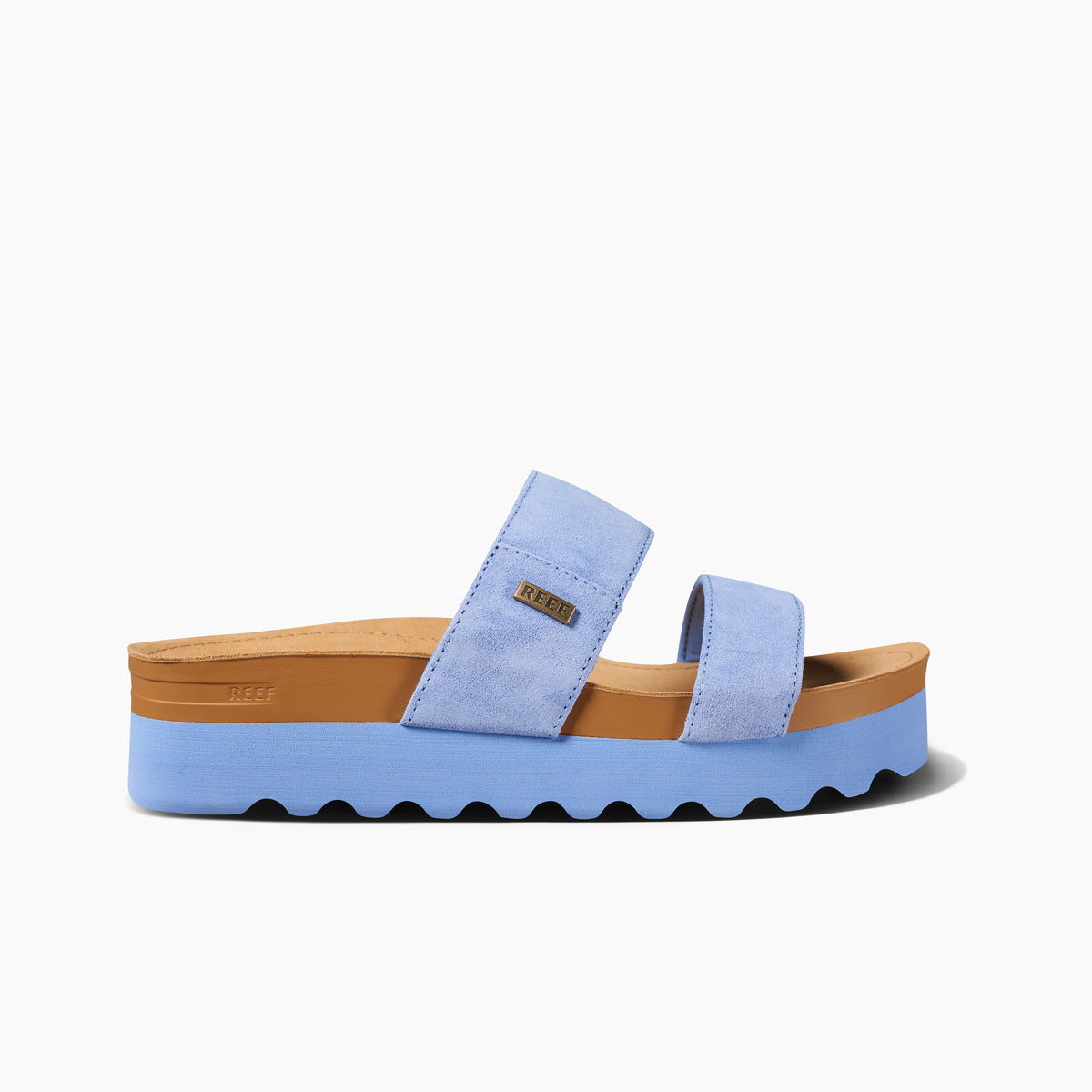 Men's Suede Ojai Two-Bar Slide in Oat | REEF®