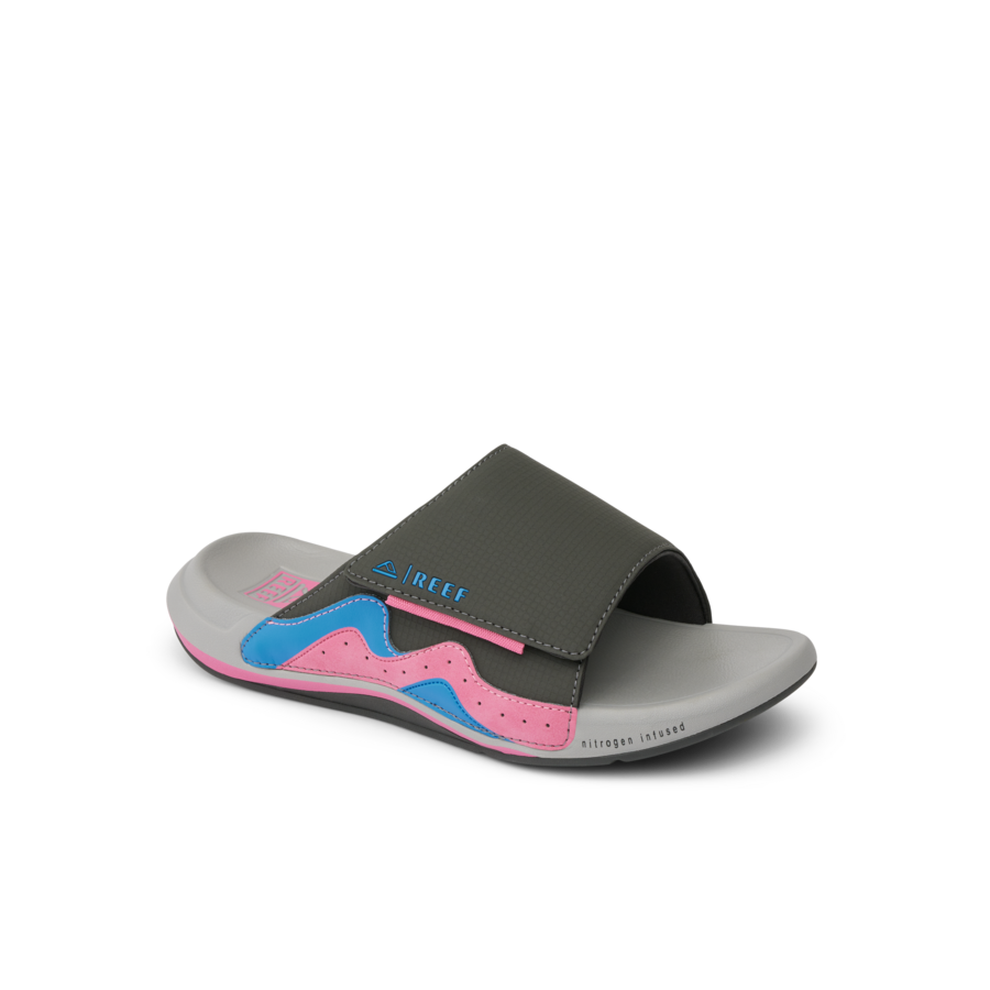 Cruiser Slide Men's Nitrogen Infused Recovery Sandal in Black/Pink ...