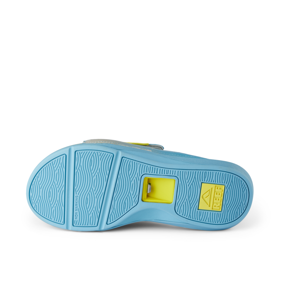 Cruiser Slide Men's Nitrogen Infused Recovery Sandal in Light Blue ...