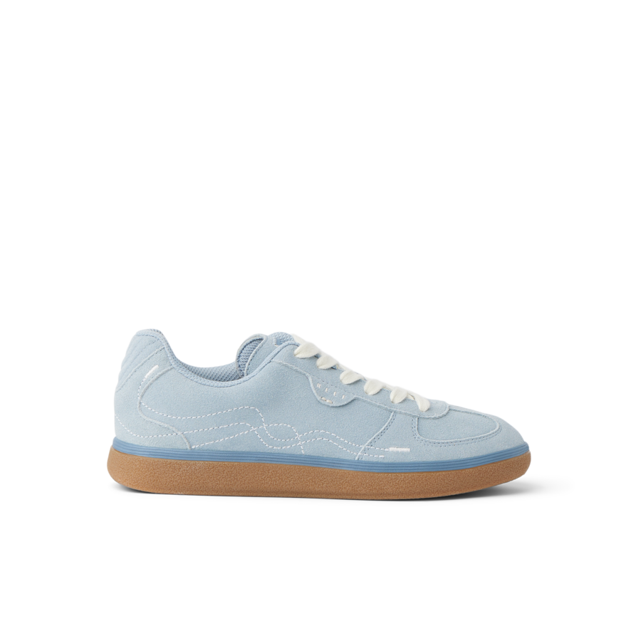 Women’s Suede Sneakers in Dusty Blue | REEF Boardwalk Callie