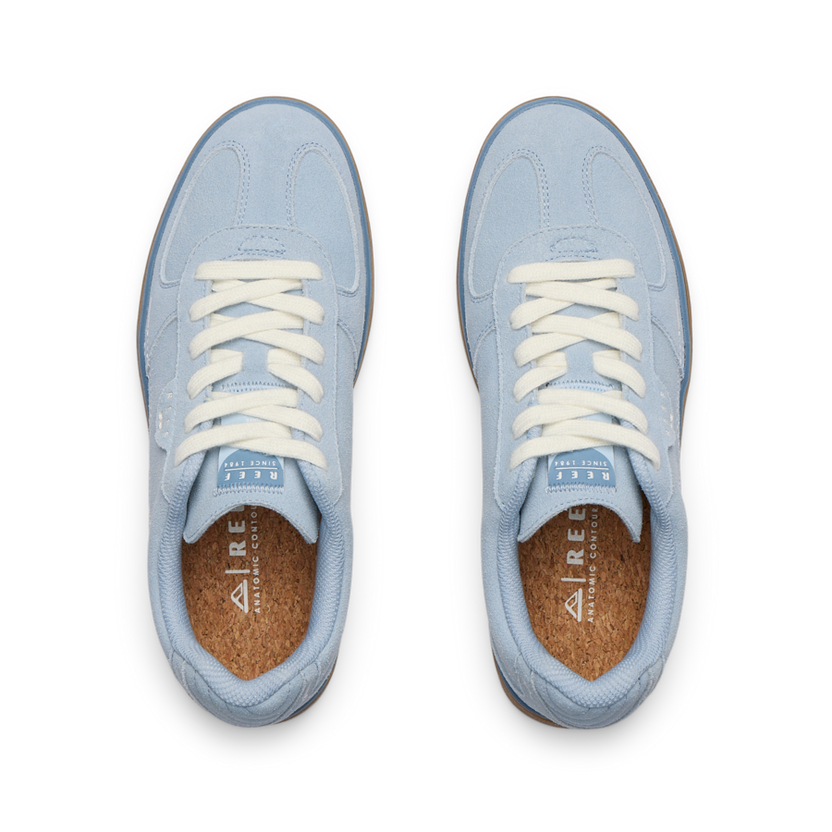 Women’s Suede Sneakers in Dusty Blue | REEF Boardwalk Callie