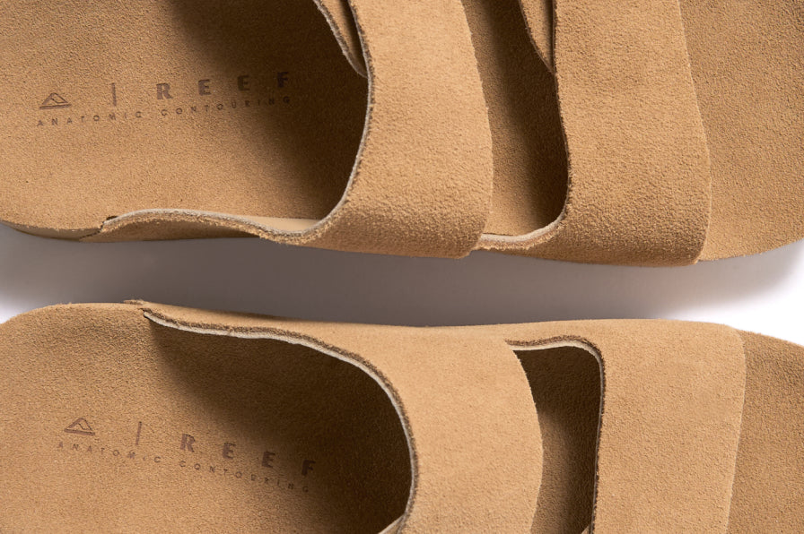Women's Suede Ojai Two Bar Slide in Starfish | REEF®